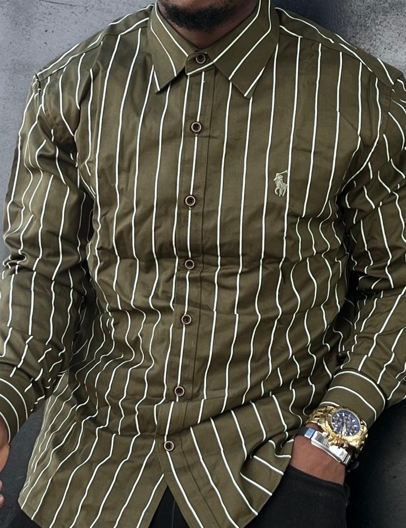 Polo vertical line shirt - Product Details